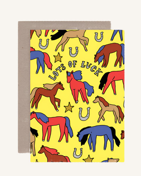 AHD Greeting Card - Lots of Luck – theWYLDshop