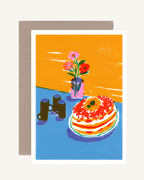 AHD Greeting Card - Still Life with Cake – theWYLDshop