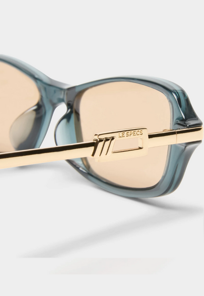 Le Specs Bamboozler Sunglasses - Dark Teal – theWYLDshop